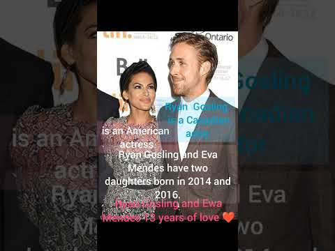 Ryan Gosling and Eva Mendes 13 years of love ❤️ #short #love #lovestatus