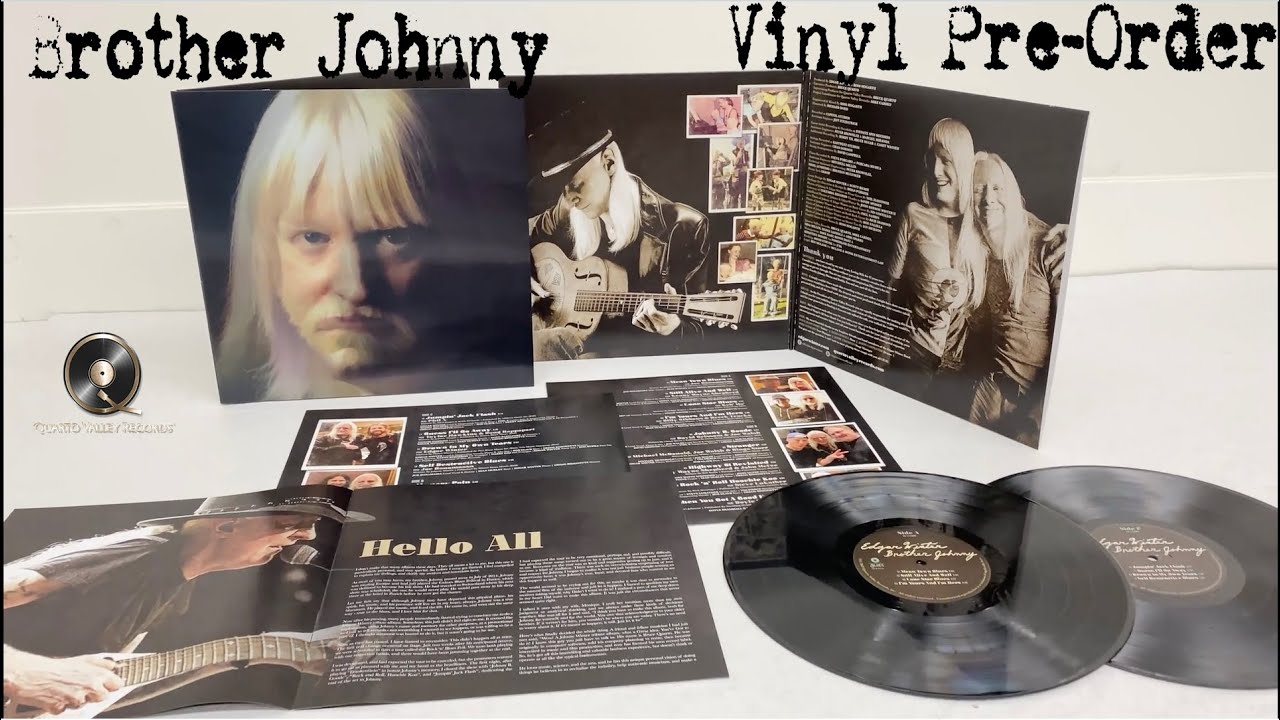 Edgar Winter - Brother Johnny - Limited Edition Double Vinyl - Pre-Order Now - Release Sept. 23!