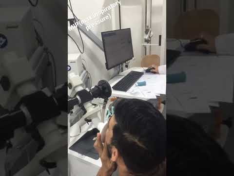 Maximum inspiratory pressure technique