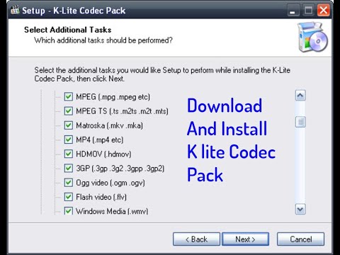 How To Download And Install K Lite Codec Pack Full Download Windows 10 64 bit || TECH INFO