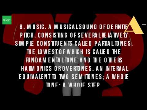 What Is The Definition Of A Tone In Music?