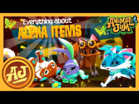 What are Alpha Items? | Animal Jam Tutorials