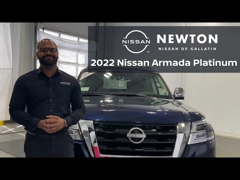 2022 Nissan Armada Platinum Walkaround | Newton Nissan of Gallatin