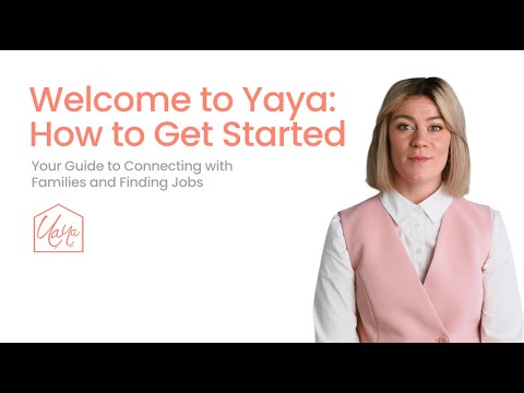 Getting Started with Yaya: How to Find a Job