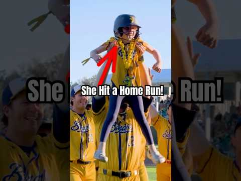6-Year Old Hits Home Run for The Savannah Bananas #shorts#shortsfeed#bananaball#