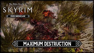 MAGIC GORE MAXIMUM DESTRUCTION at Skyrim Special Edition Nexus - Mods ...