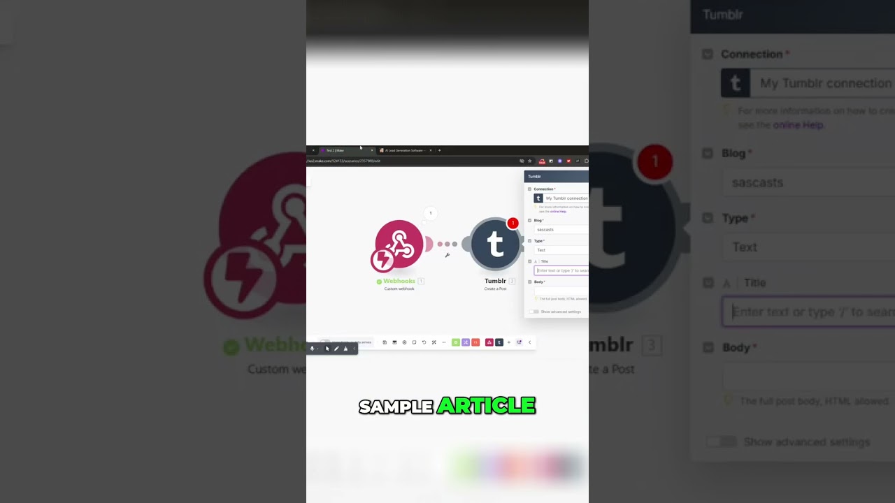 Tumblr Account Setup - Optimize Titles & Content | Tumblr Automation - Conversion Blitz