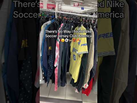 There's No Way I Found Nike Soccer Jersey Club America at Burlington 🇲🇽😉⚽️🐐💯🔥