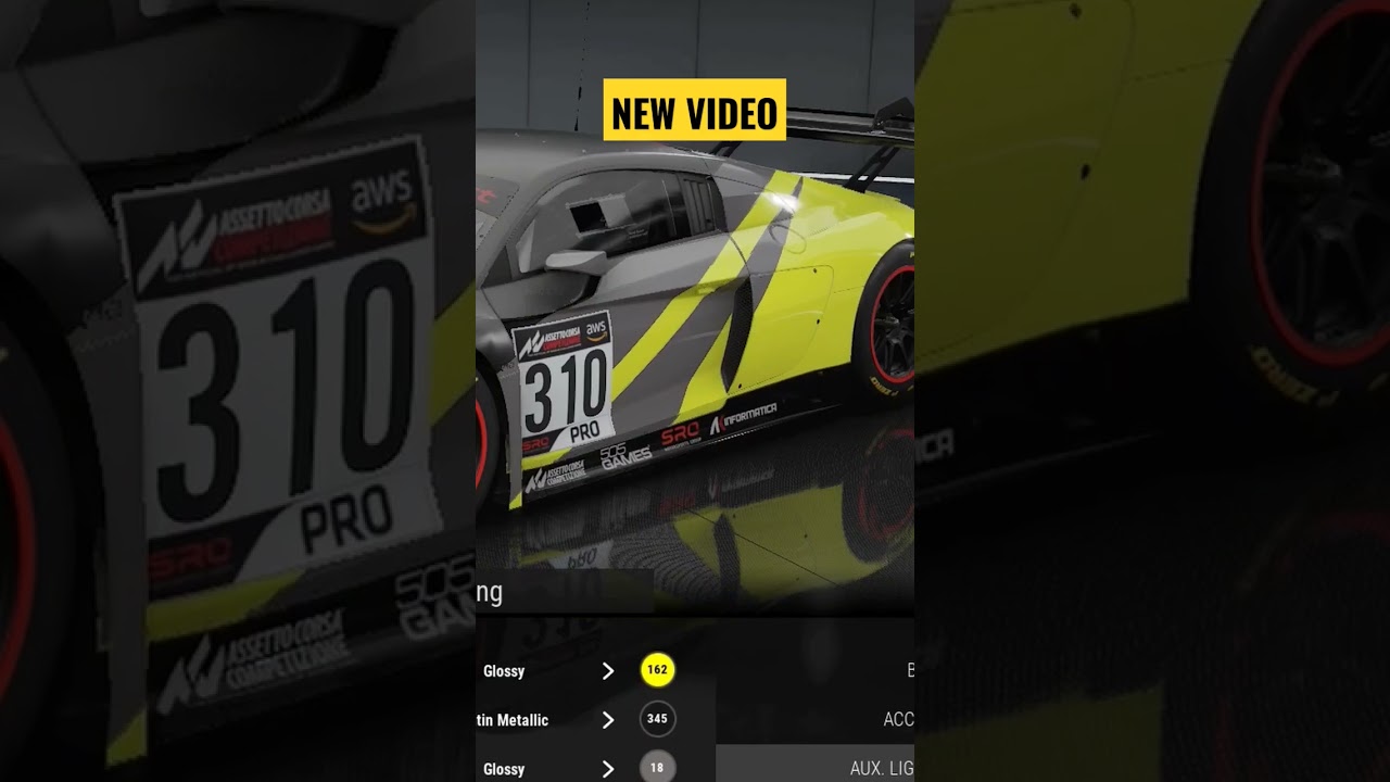 ACC liveries - How to next level in game liveries