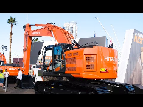 The New @HitachiConstruction 345 - 7 Excavator