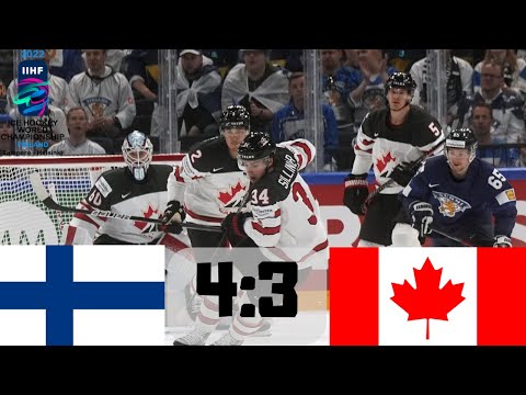 FÍNSKO VS KANADA MAJSTROVSTVÁ SVETA V HOKEJI 2022 (SK KOMENTÁR)