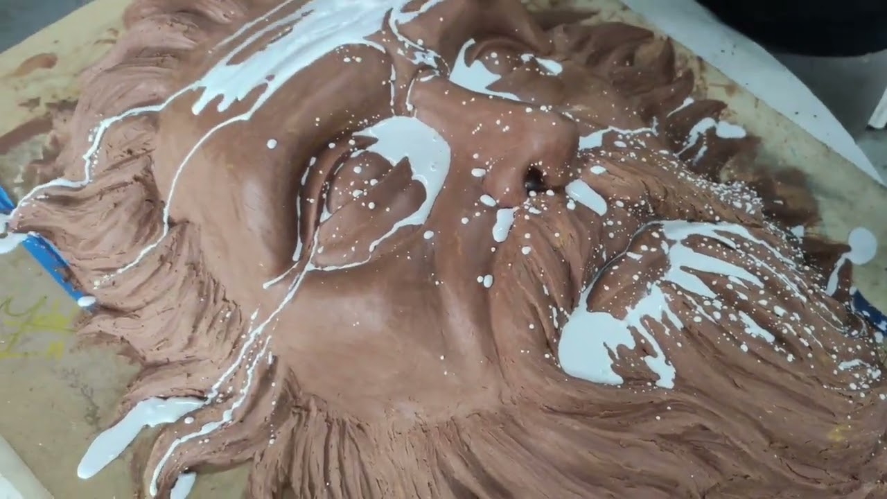 Como fazer molde de gesso parte 2  #arte #molde #escultura #art #gesso #obradearte