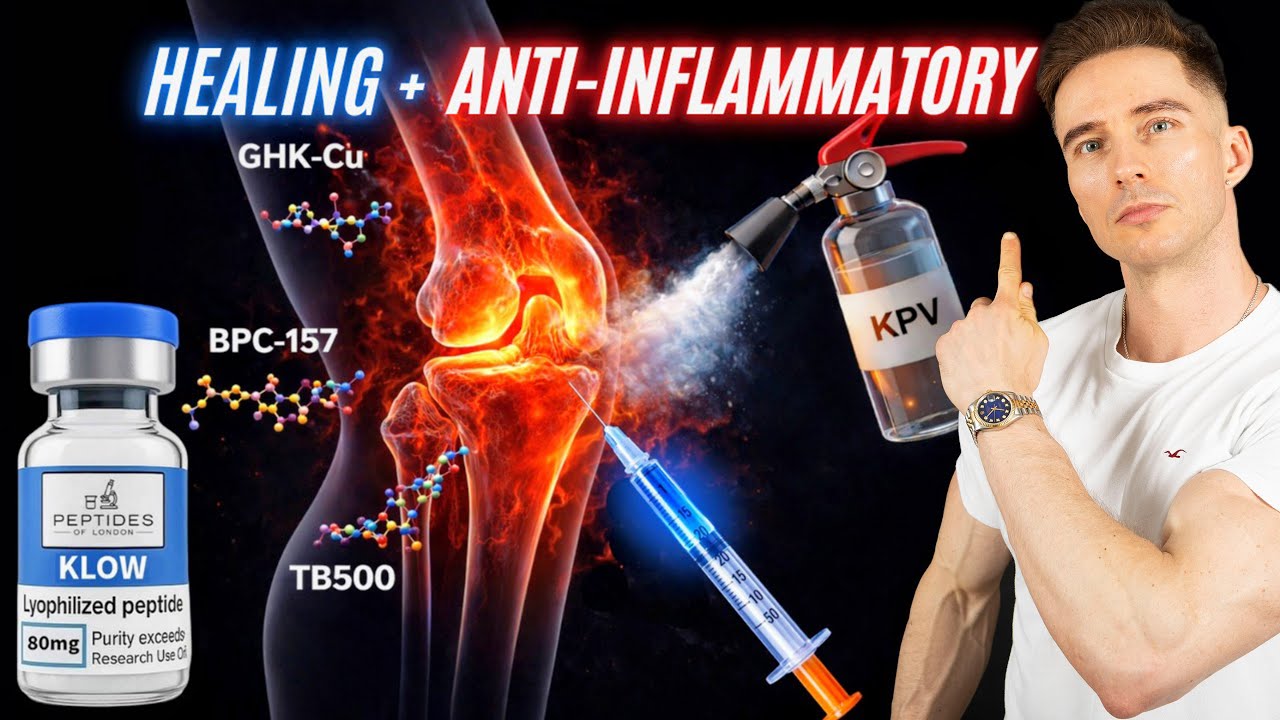 The KLOW Peptide Stack: KPV + BPC-157 + TB500 + GHK-Cu
