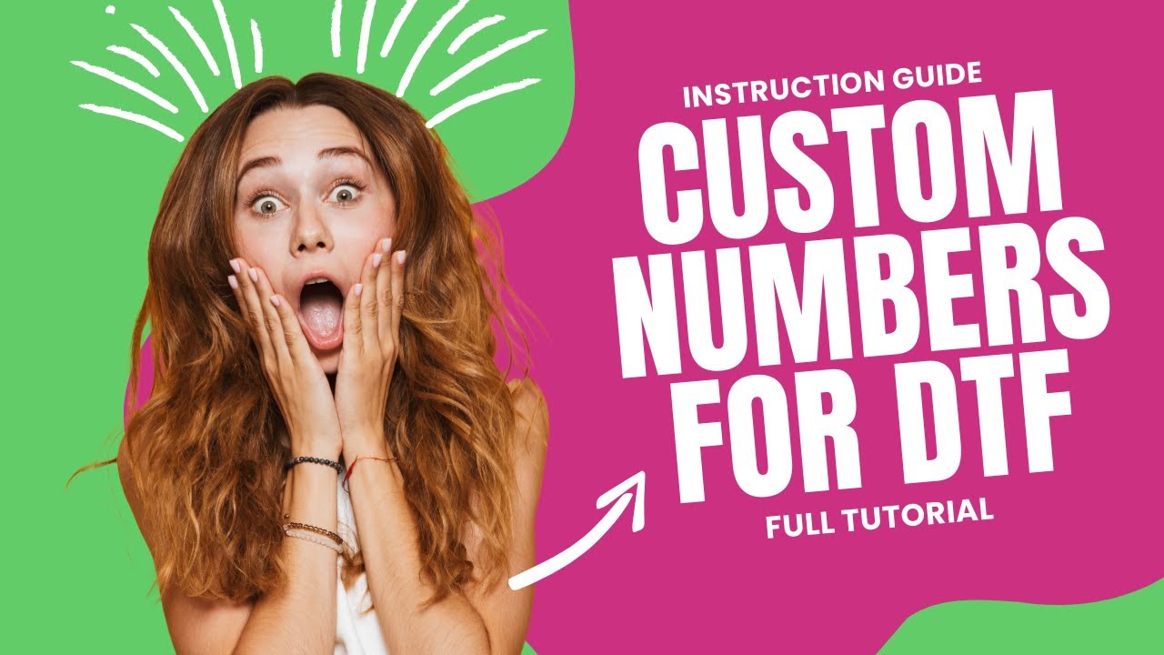 Number template instructions for Adobe Illustrator