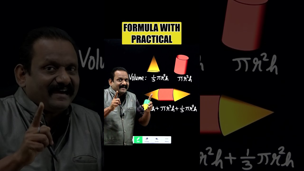 Mensuration Formula with Practical | Maths Short | Teach Tech