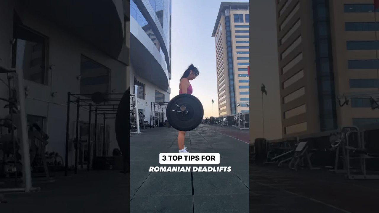 RDL Tutorial: 3 Simple Steps (TARGET YOUR GLUTES 🍑)