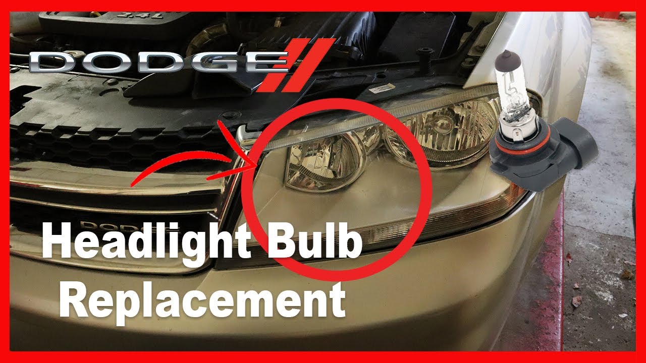 2012 Dodge Avenger Replacing Headlight Bulb