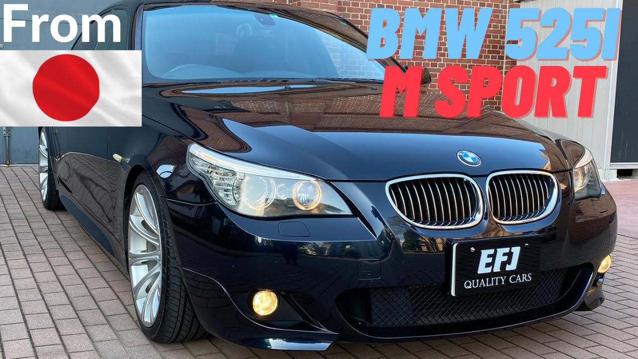 BMW E60 525i M Sport 2008 with M5 WHEELS