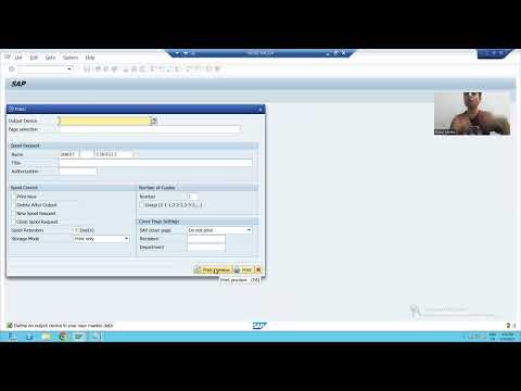 41 - Smartforms - Control Parameters, Output Options and User Settings Part1