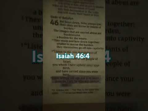 Isaiah 46:4