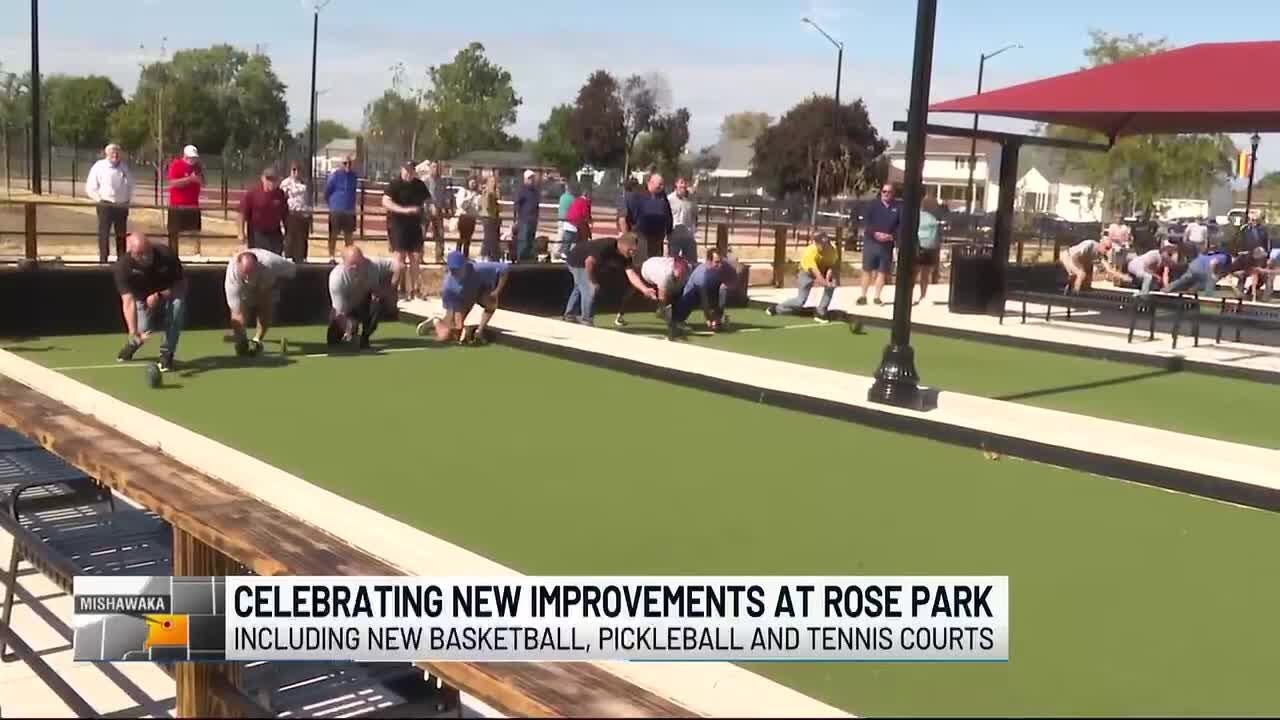 Mishawaka celebrates second phase of improvements at Rose Park
