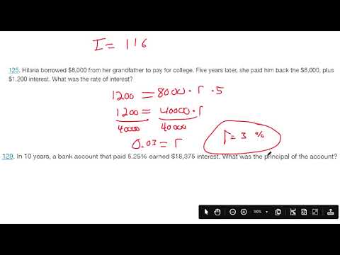 Solve Simple Interest Applications