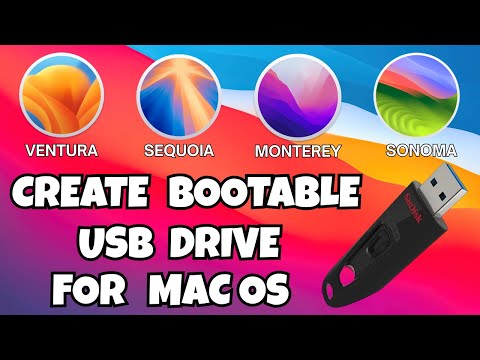 How to Create A MacOS bootable USB Drive | Bootable USB For Mac | Mac Bootable USB Full Tutorial