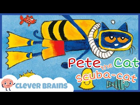 PETE THE CAT SCUBA CAT BY JAMES DEAN READ ALOUD | PETE THE CAT BOOKS | OCEAN BOOKS FOR KIDS