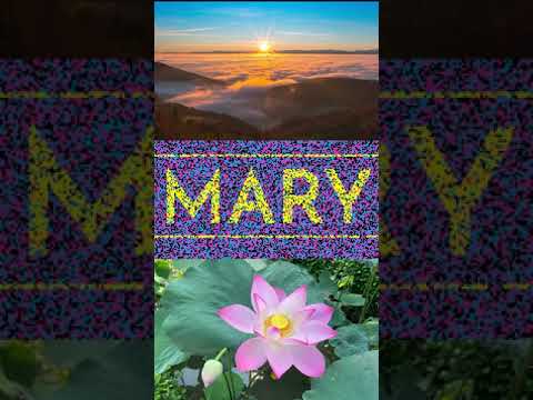 βοΈ MARY β POPULAR GIRL NAMES | MARY Name WhatsApp Status | #Shorts