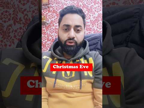 What is Christmas Eve? #learn #English #christmas2022 #celebration #santa