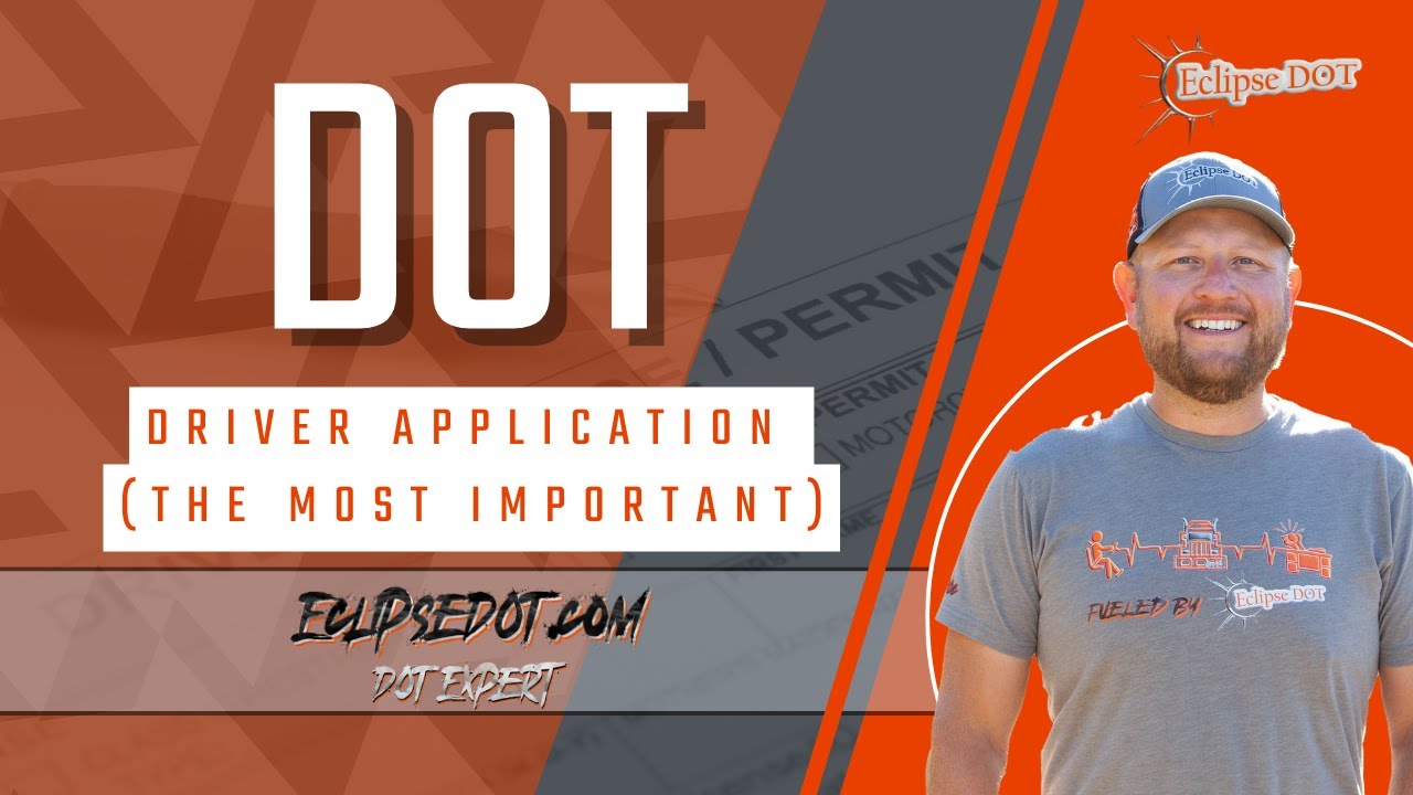 DOT - Driver Application (The Most Important).mp4