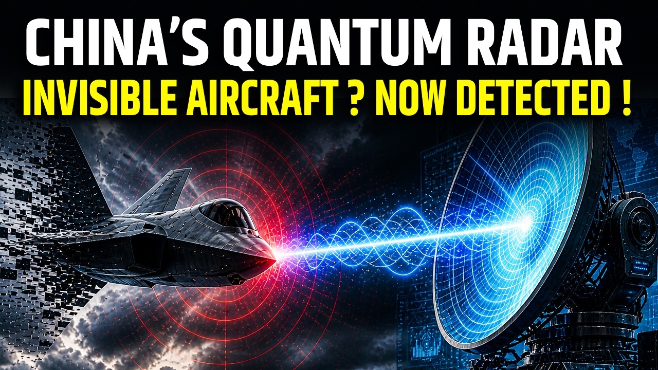China's Quantum Radar: Stealth Jets Can't Hide Anymore!