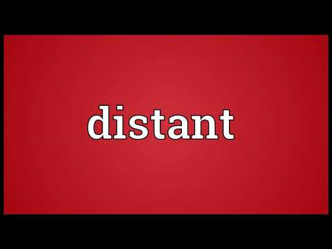 Distant Meaning