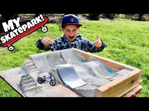 I Built A Skatepark! BMX/Fingerboard