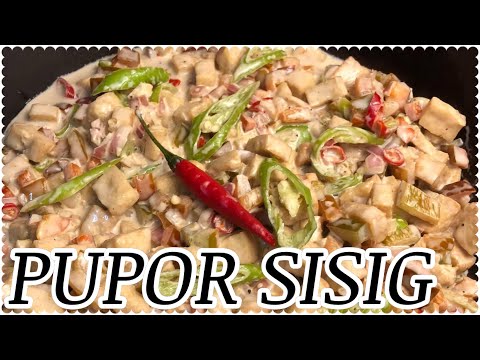 Pork "PUPOR" Sisig | MOMMY ZE Cooking Session