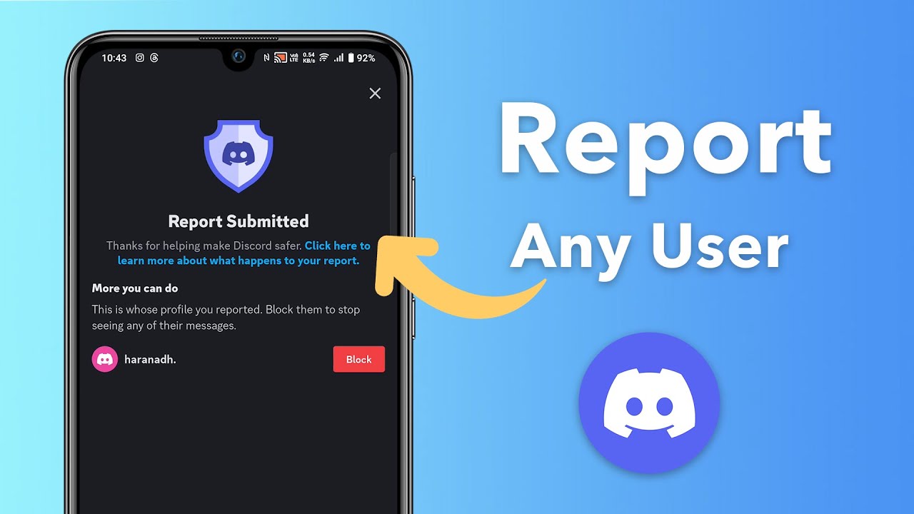 How to Report Someone on Discord?