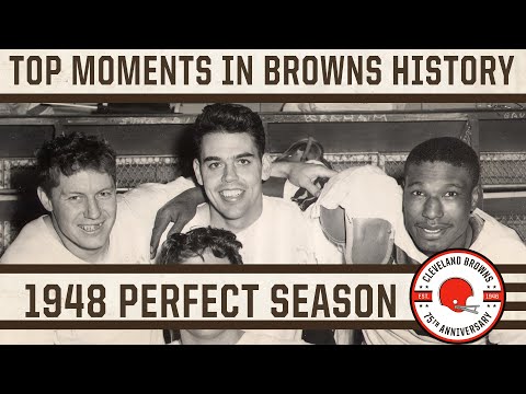 Top 75 Moments: No. 15 - Browns complete perfect season in 1948