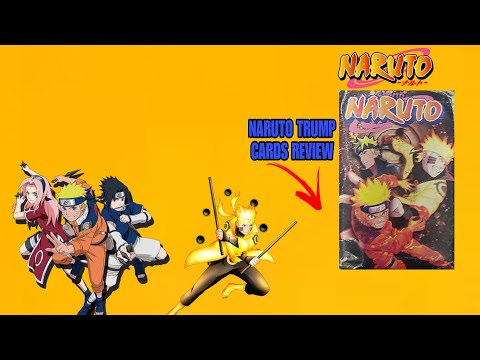 NARUTO PLAYING CARDS UNBOXING AND REVIEW NARUTO TRUMP CARD TAMIL