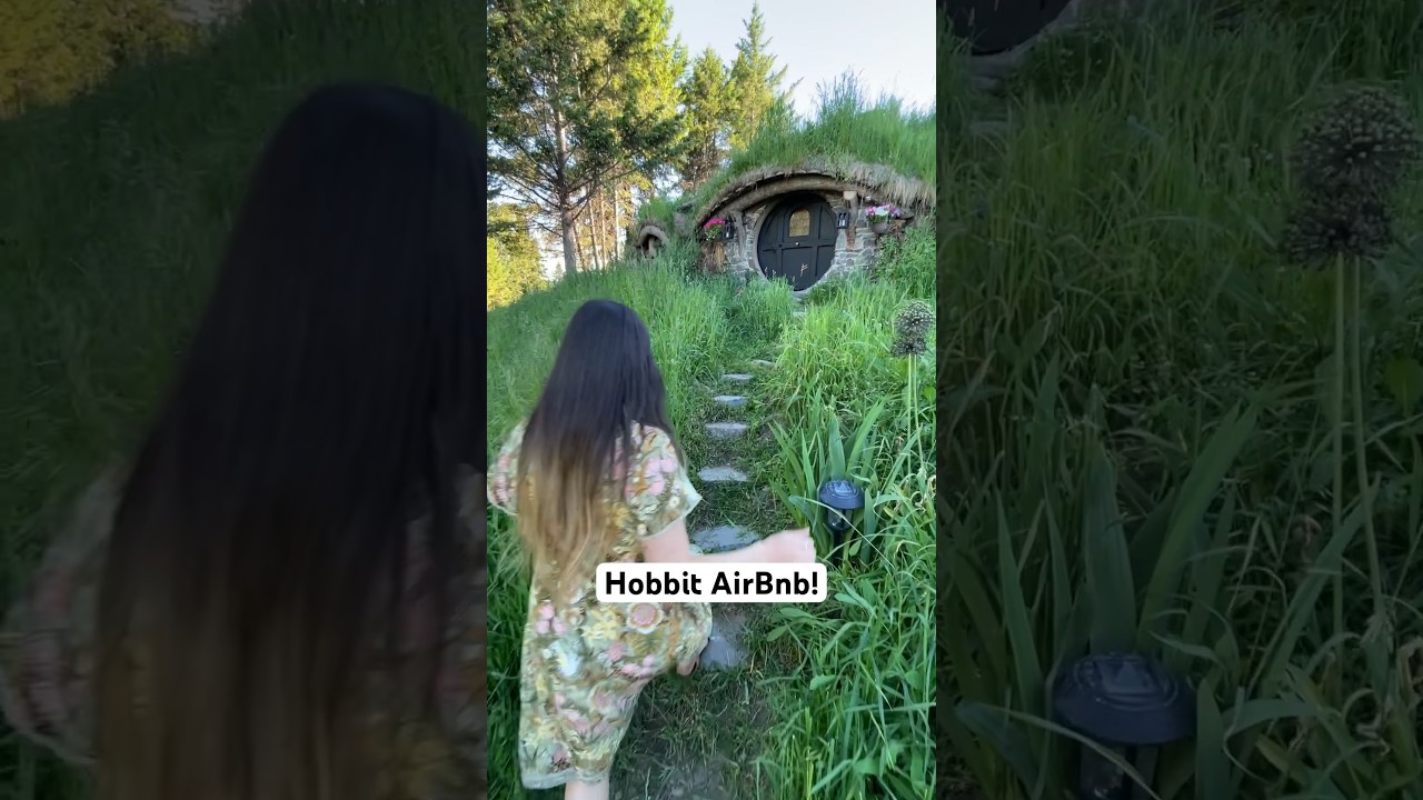 Hobbit AirBnb in CANADA 🇨🇦!?! #lotr #ringsofpower #hobbithouse