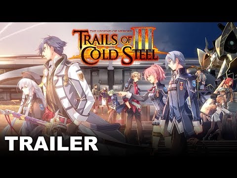 The Legend of Heroes: Trails of Cold Steel III - Announcement Trailer (PS4)