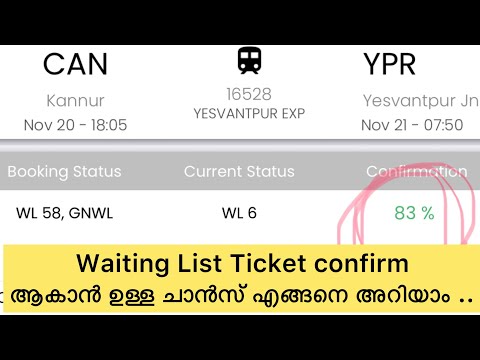 How we predict indian railways waiting list ticket confirmation chances | Indian Railways Tips