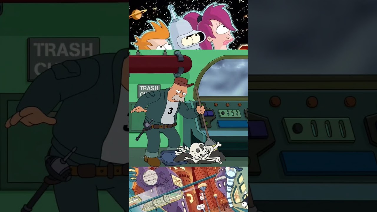 Futurama: No infinite loop for Scruffy #futurama #animation #cartoon