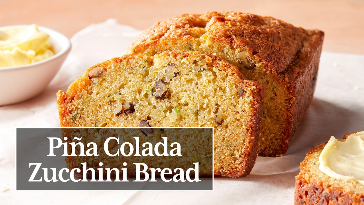 How to Make Pina Colada Zucchini Bread