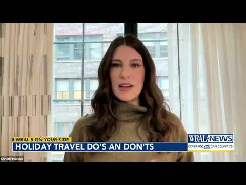 Holiday travel tips to make your trips easier