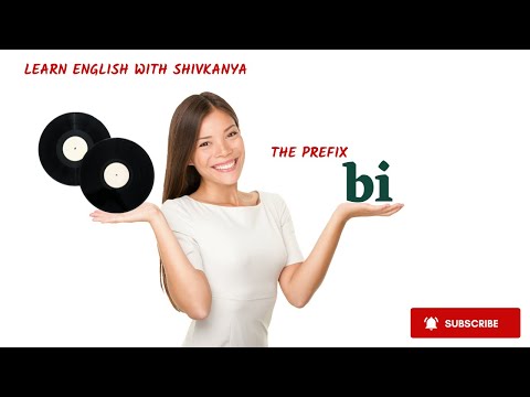 Prefix 'bi'/words beginning with 'bi/root word/vocabulary development @ShivkanyakiEnglish