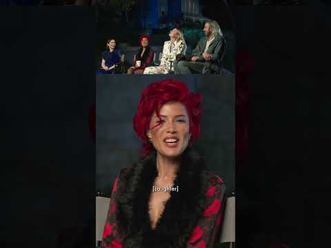 Why Halsey Hates Pennywise The Clown | MAXXXINE Interview #maxxxine #a24 #horror #movies