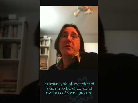 What is hate speech? John Ramsey explains
