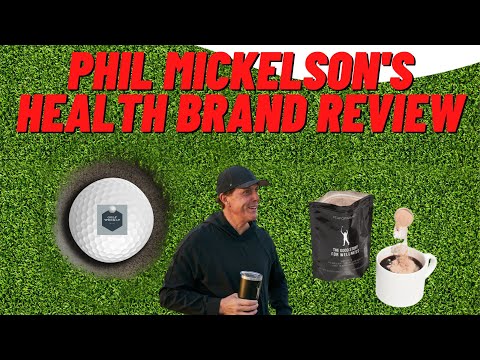 A Review of Phil Mickelson's Golf Brand: For Wellness | The Good Stuff Changed His Life!