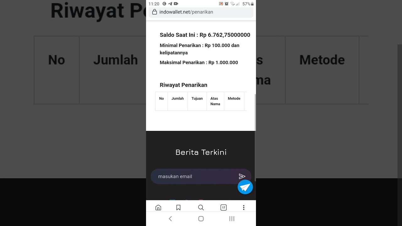 Mining Uang indowalet