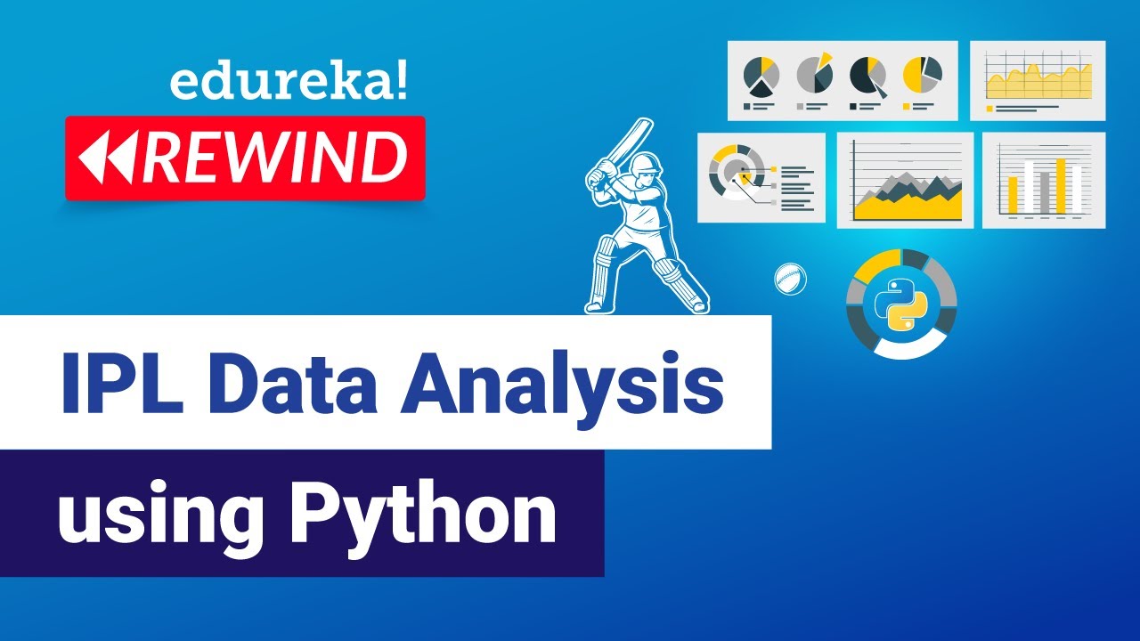 IPL Data Analysis using Python | Data Visualization Using Python | Edureka | DS Rewind - 5